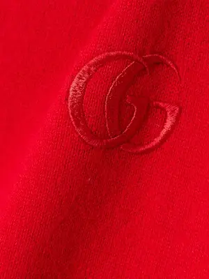 Gucci Embroidered Wool Cardigan