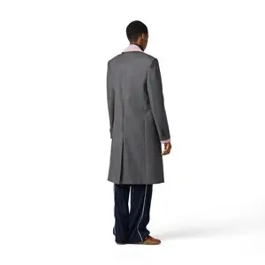 Miu Miu Single-breasted Gabardine Coat