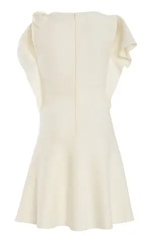 Oscar De La Renta Draped Mini Dress