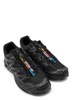 SALOMON Xt-6 Panelled Mesh Sneakers - Black