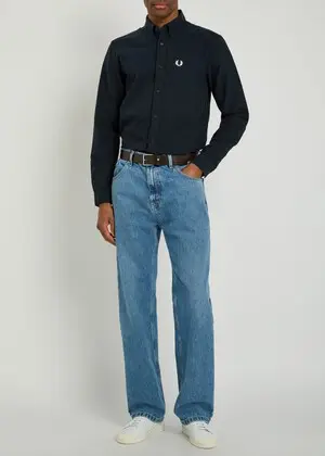 Fred Perry Oxford Logo-embroidered Cotton Shirt