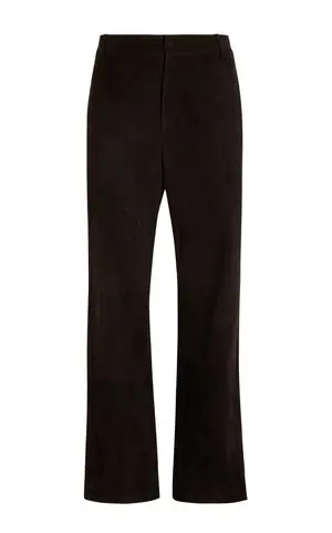 Ralph Lauren Keegan Suede Pants - Brown