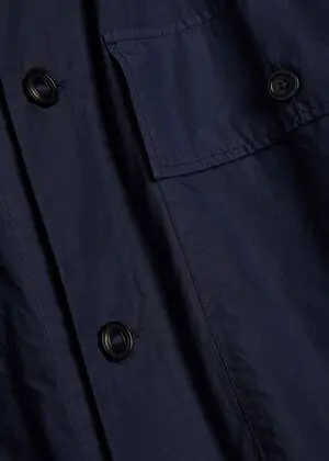 You Must Create Chest Patch Pocket Cotton Shirt