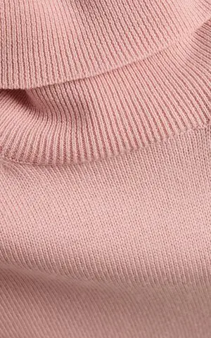Oscar De La Renta Turtleneck Wool Top