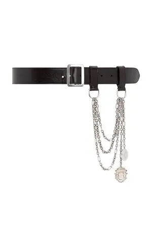 Ralph Lauren 40 Mm Square Buckle Belt - Brown