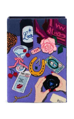OLYMPIA LE-TAN Lucky Embroidered Clutch