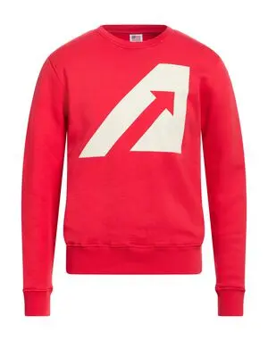 AUTRY Cotton Fleece Sweatshirt - Red