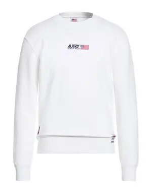 AUTRY Sweatshirt Size Cotton, Polyamide - White