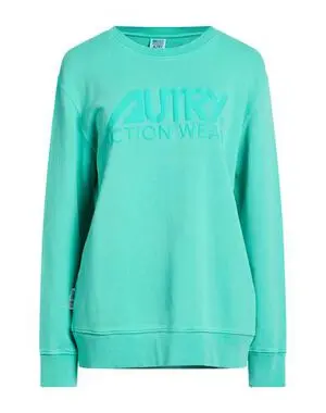 AUTRY Cotton Sweatshirt - Turquoise