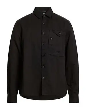 C.P. COMPANY C. P. Company Shirt Size Cotton, Linen - Black