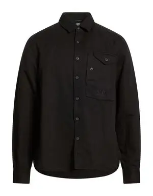 C.P. COMPANY C. P. Company Shirt Size Cotton, Linen - Black