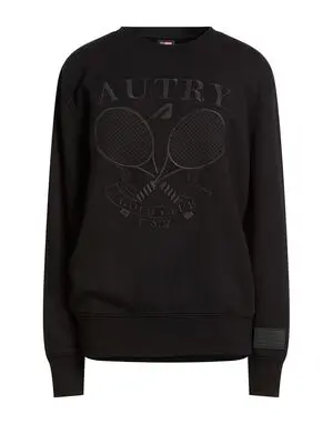 AUTRY Cotton Sweatshirt With Appliqués
