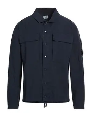 C.p. Company Logo Overshirts For Men