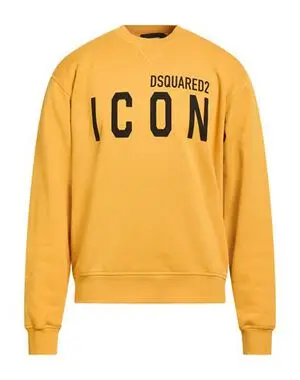 Dsquared2 Icon Sweatshirt Size Cotton - Yellow