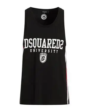 Dsquared2 Tank Top Size Cotton - Black