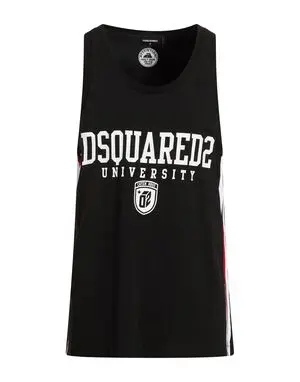 Dsquared2 Tank Top Size Cotton - Black