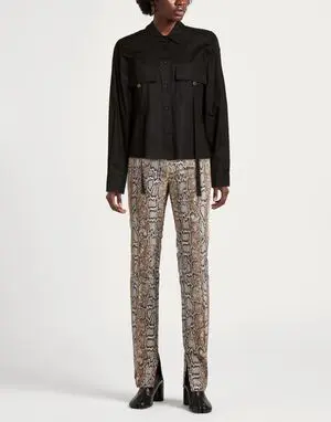 TWINSET Shirt In Cotton And Elastane - Black