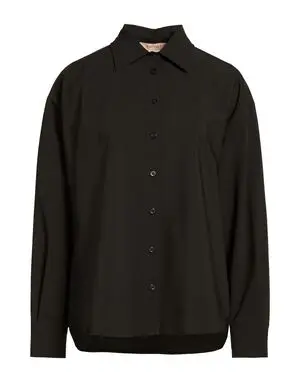 TWINSET Crepe Shirt With Designer Plaque