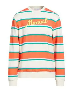 MANUEL RITZ Sweatshirt Size Cotton - Orange