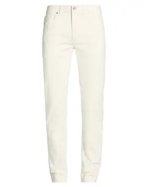 Fedeli Jeans Ivory Size Cotton, Cashmere, Elastane - White