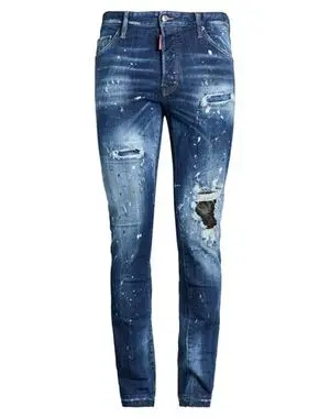 Dsquared2 Jeans Size Cotton, Polyester, Elastane - Blue