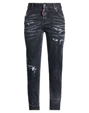 Dsquared2 Skinny Jeans In Denim - Black