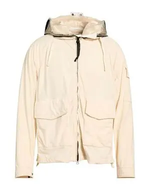 C.P. COMPANY Casual Hooded Jacket - Ivory