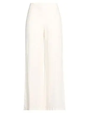 120% Lino Flared Linen Pants - Blush