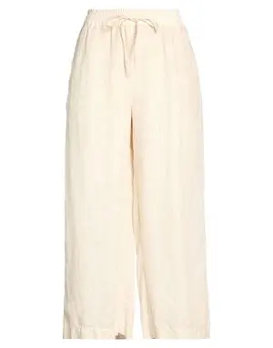 120% Lino Linen Wide-leg Pants