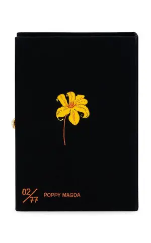 OLYMPIA LE-TAN Le Bouquet Clutch - Black
