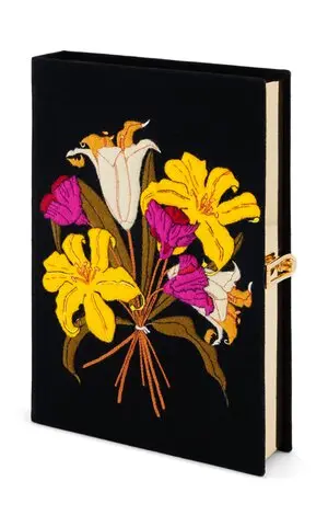 OLYMPIA LE-TAN Le Bouquet Clutch - Black