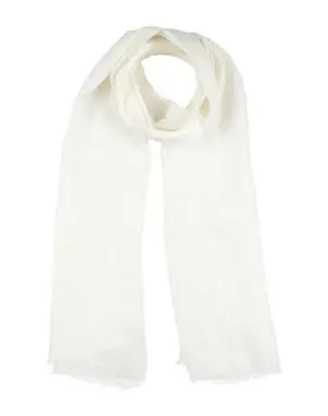 ALPHA STUDIO Woman Scarf Off White Size - Linen