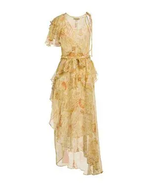 TWINSET Maxi Dress Size Silk - Yellow