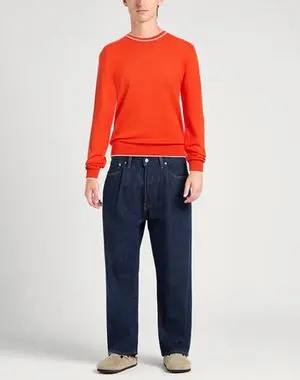 MANUEL RITZ Sweater In Linen And Cotton - Red