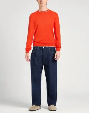 MANUEL RITZ Sweater In Linen And Cotton - Red