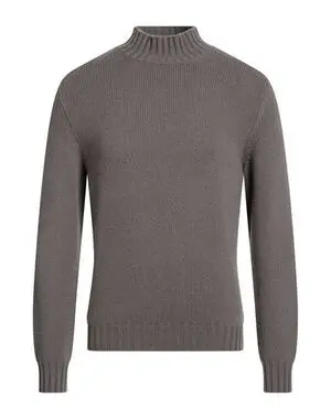Fedeli Turtleneck Size Virgin Wool, Cashmere - Grey