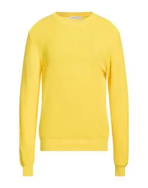 MANUEL RITZ Sweater Size Cotton - Yellow