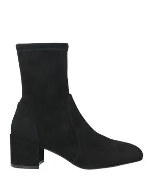 STUART WEITZMAN Ankle Boots Size Leather - Black