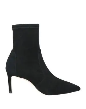 STUART WEITZMAN Ankle Boots Size Leather - Black