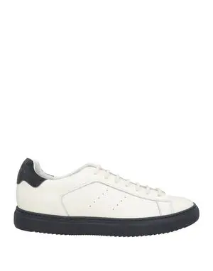 DOUCAL'S Pebbled-leather Low-top Sneakers