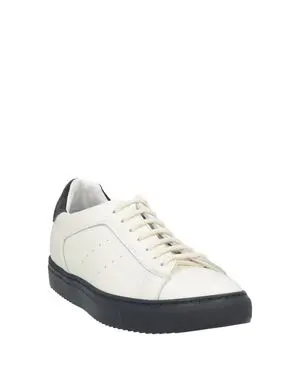 DOUCAL'S Pebbled-leather Low-top Sneakers
