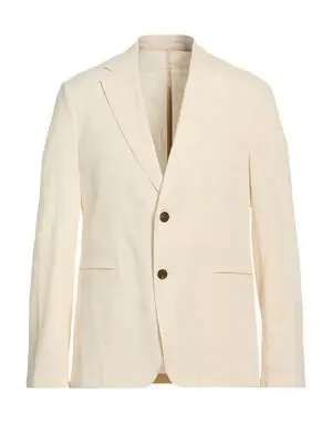 Theory Blazer Ivory Size Linen, Viscose, Elastane