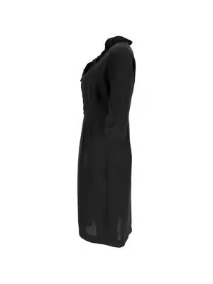 Prada Ruffled Midi Dress