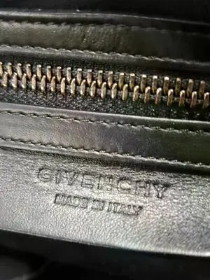 Givenchy Nightingale Leather Tote Bag - Black