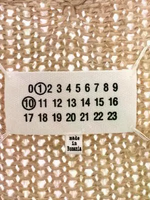 MAISON MARGIELA Brushed V-neck Cardigan