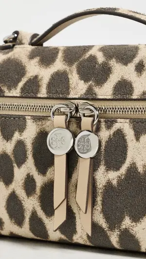 Tory Burch Romy Suede Slim Top Handle Bag