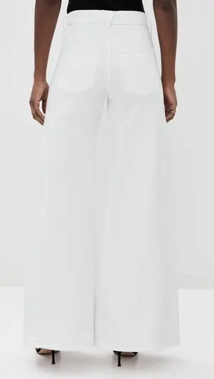 Veronica Beard Vicki Wide-leg Jeans
