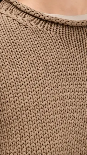 LA LIGNE Solid Marina Sweater - Tan