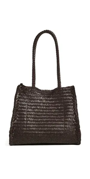 Madewell Woven Lexington Tote Bag - Coffee Bean