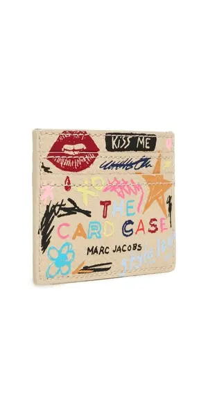Marc Jacobs The Card Case - Beige Multi